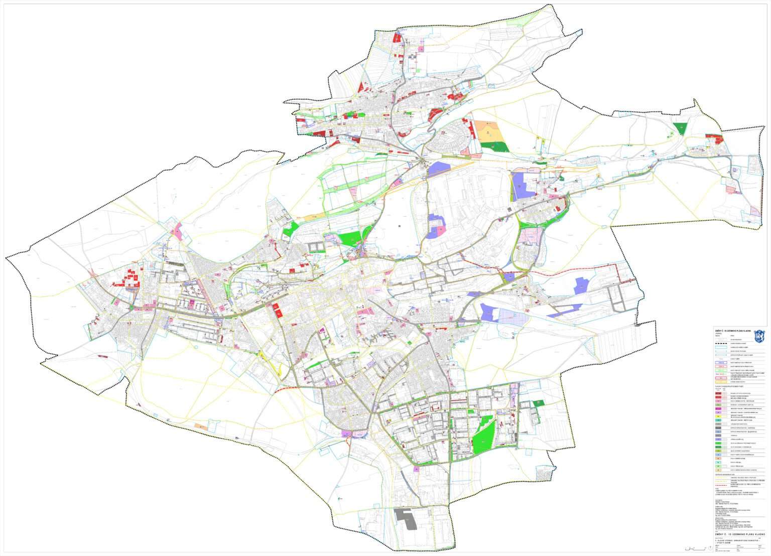 Návrh změn územního plánu města Kladna 1.D - Lukáš Hanes | Kladno